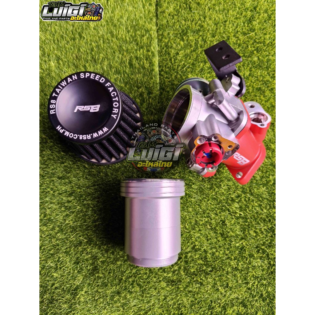 RS8 TAIWAN SPEED FACTORY DOWNDRAFT THROTTLE BODY + VELOCITY 44MM NMAX ...