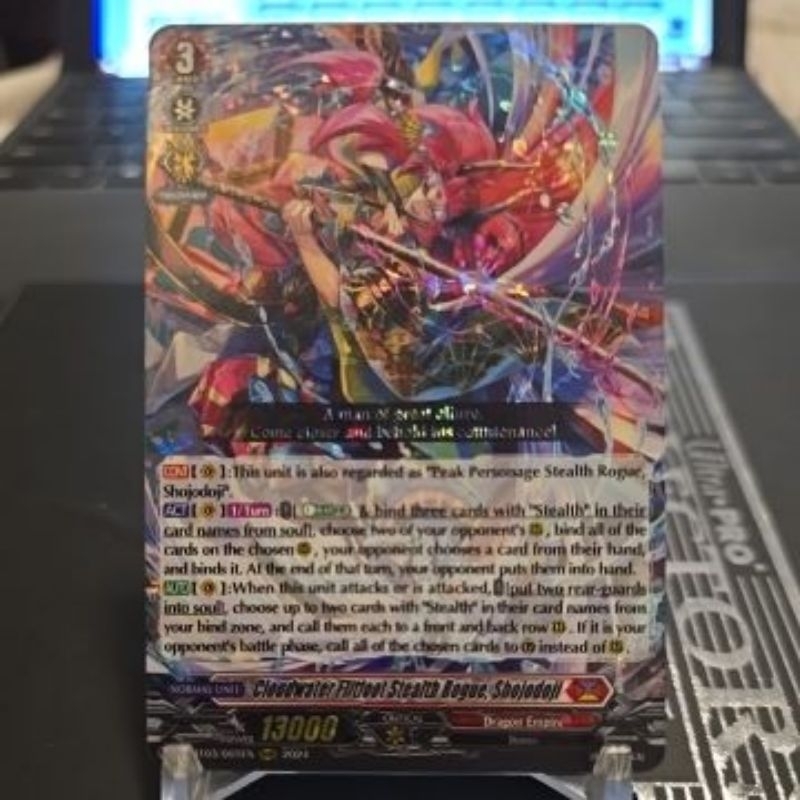 CLOUDWATER FLITFOOT STEALTH ROGUE, SHOJODOJI RRR DZBT03 CARDFIGHT VANGUARD ENGLISH | Shopee ...