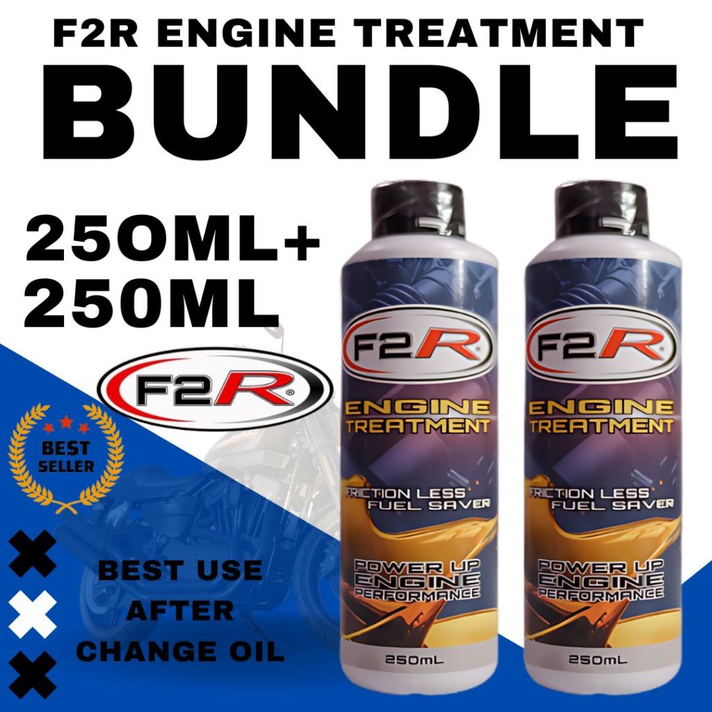 F2r Racing Oil Additives (BUNDLE OF 2) Complete Engine Treatment for ...