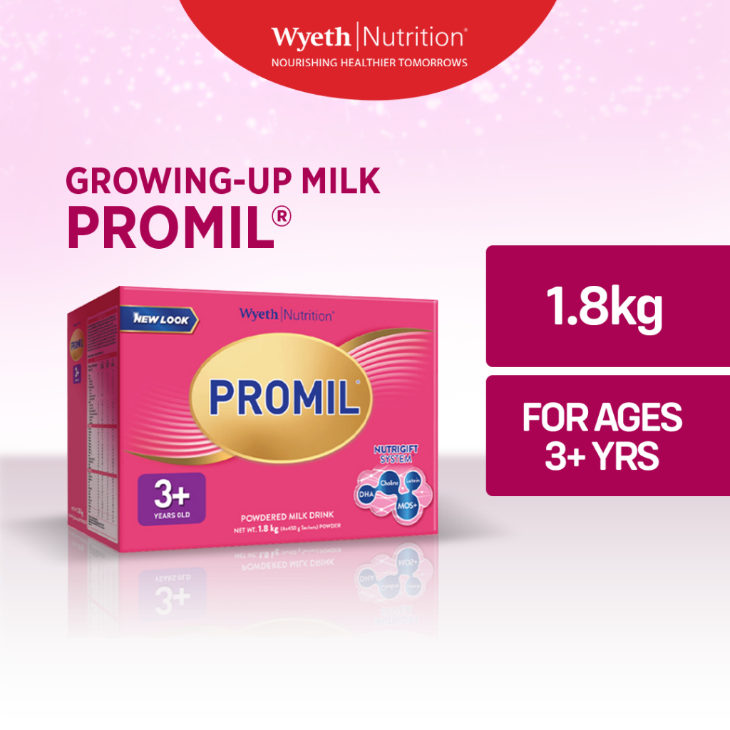 PROMIL FOUR Powdered Milk Drink for Over 3 Years Old 1.8kg | Shopee ...