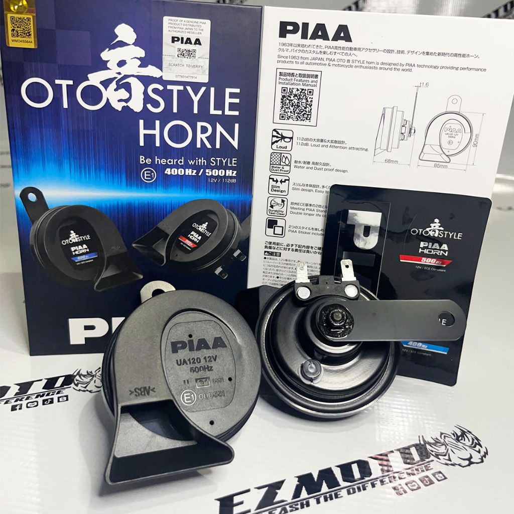 PIAA OTO STYLE HORN (GENUINE PIAA) | Shopee Philippines