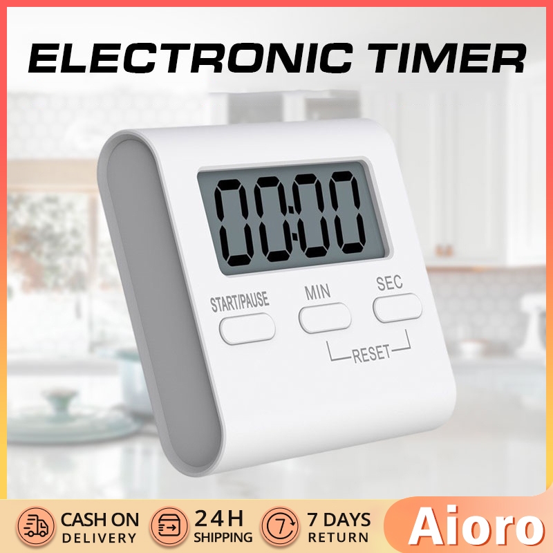 Kitchen Timer Digital Kitchen Timers Magnetic Countdown Timer with Loud ...