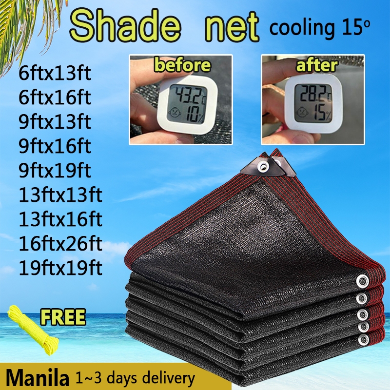 Free Rope Big Sizes Net Sun Shade Net Uv Resistant Net Shade For Plant ...