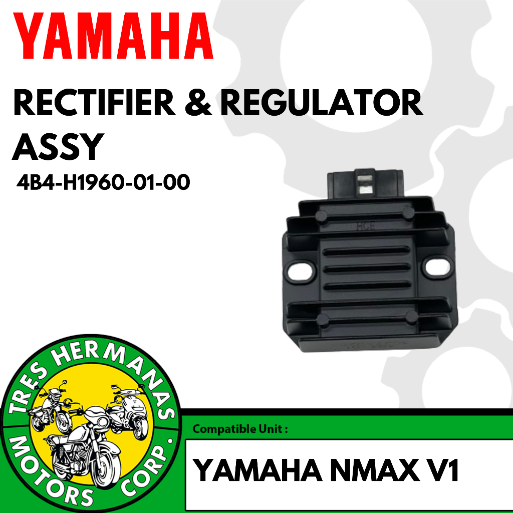 RECTIFIER&REGULATOR ASSY FOR YAMAHA MOTORCYCLE : NMAX V1 ( 4B4-H1960-01 ...