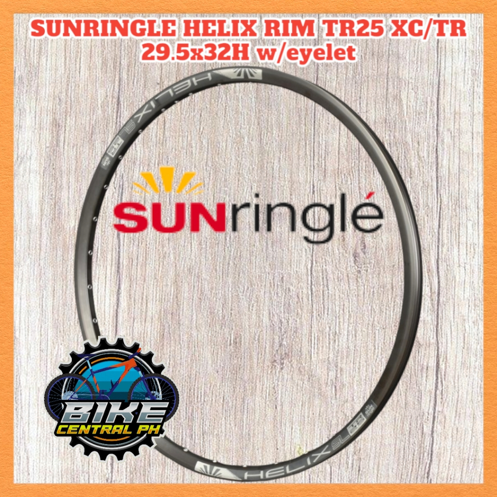 SUNRINGLE HELIX BICYCLE RIM TR25 AUTHENTIC 27.5/29 | Shopee Philippines