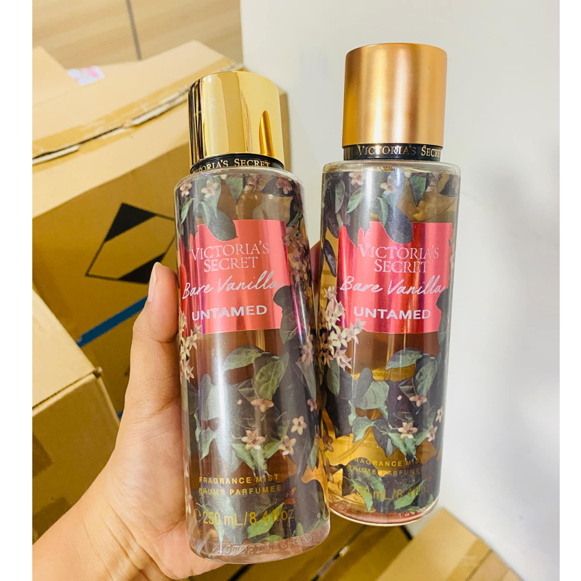 Bare vanilla untamed Victoria's secret Fragrance mist 250ml ready ...