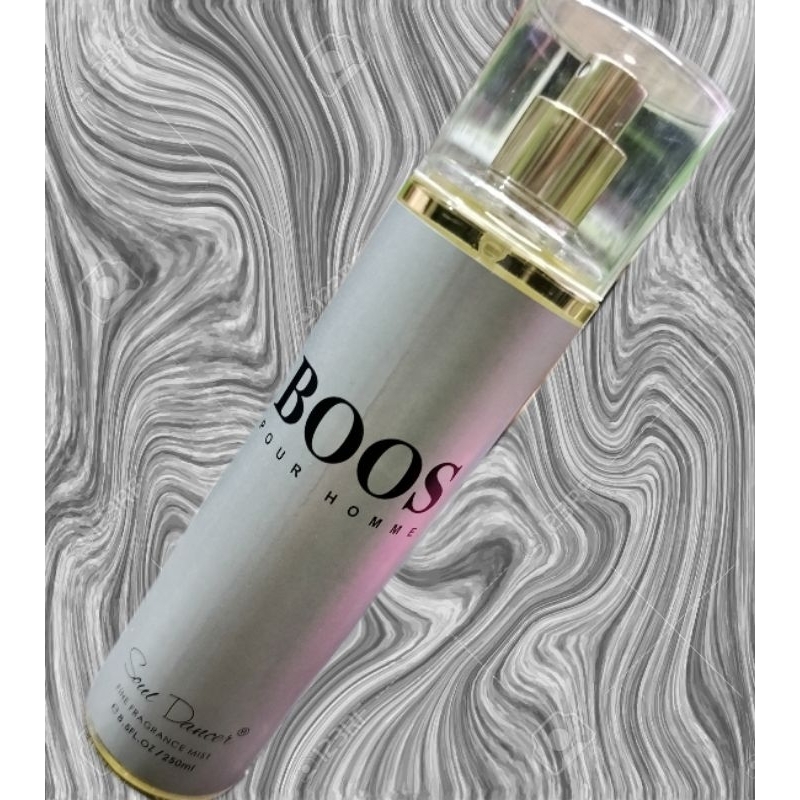 BOOS WHITE POUR HOMME PARFUM FOR MEN 250ML | Shopee Philippines