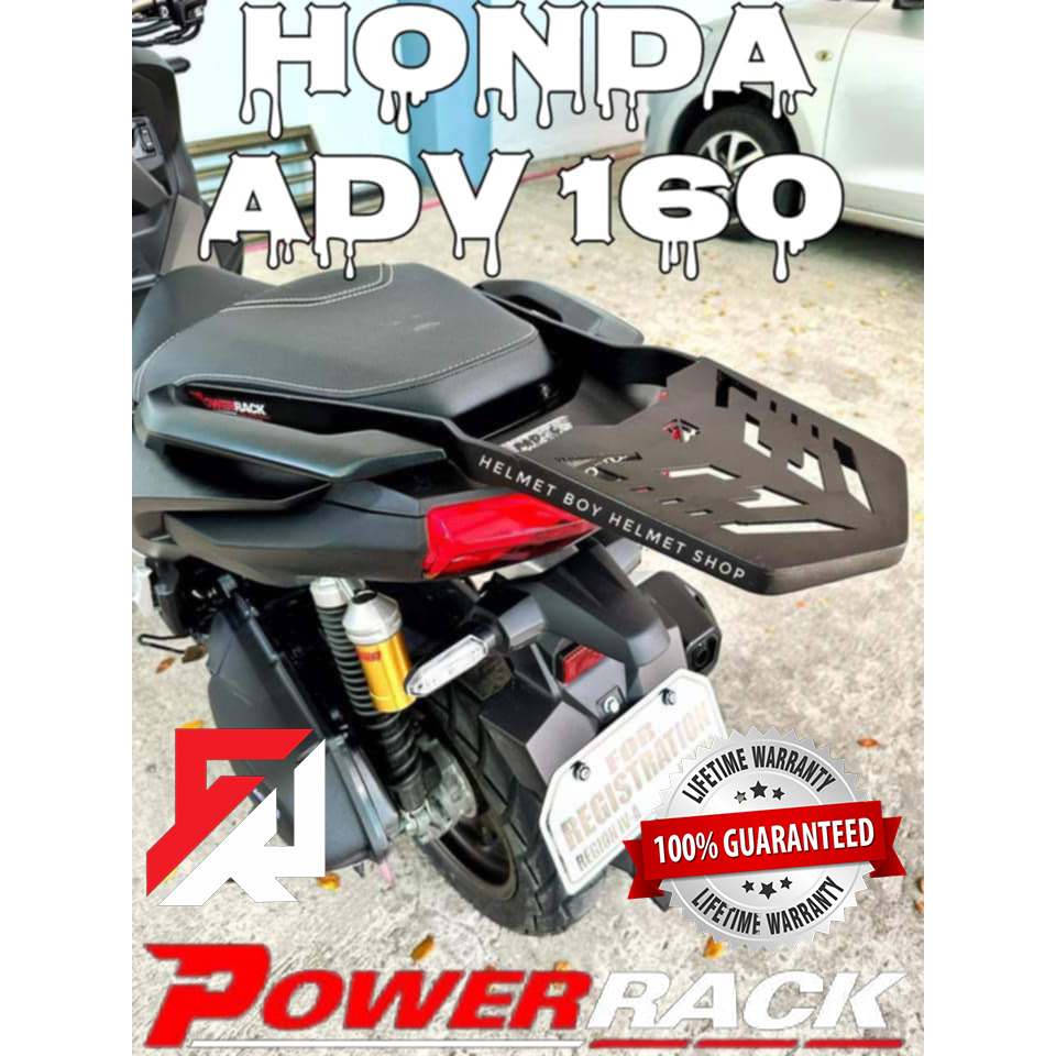 HONDA ADV160 / ADV 160 / TOPBOX BRACKET / STAY GRAB BAR / HEAVY DUTY ...