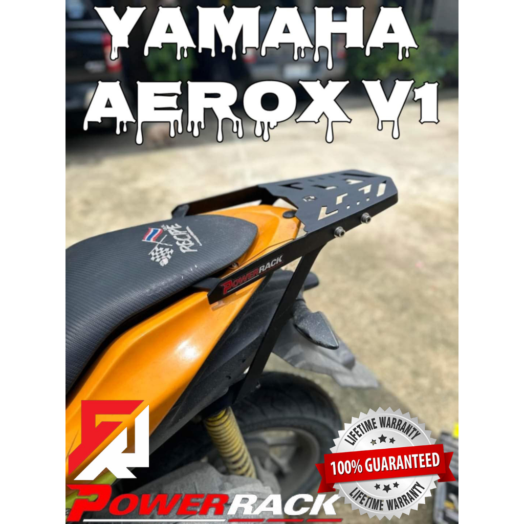 YAMAHA AEROX 155 V1 / AEROXV1 / LASER CUT / TOPBOX BRACKET / HEAVY DUTY ...