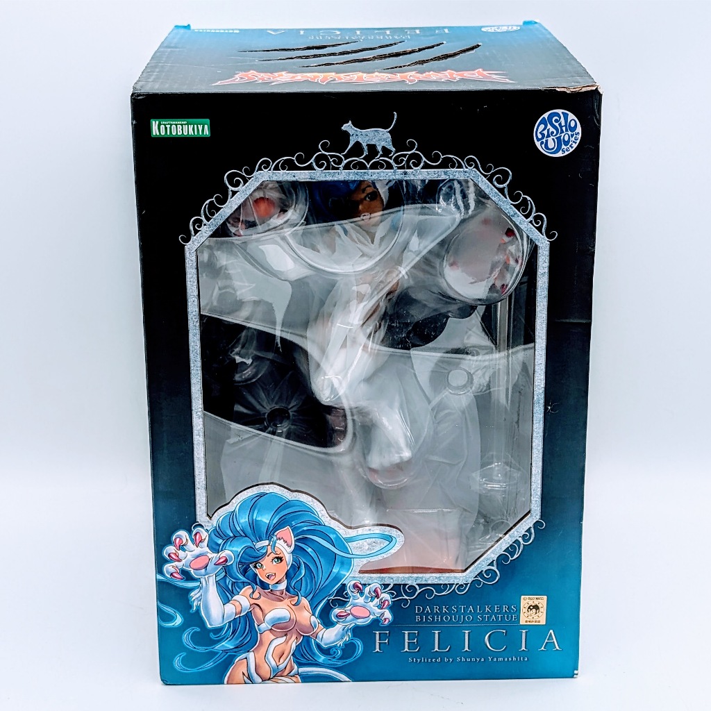 KOTOBUKIYA Vampire BISHOUJO Felicia 1/7 Scale 【Used】【Direct from Japan ...