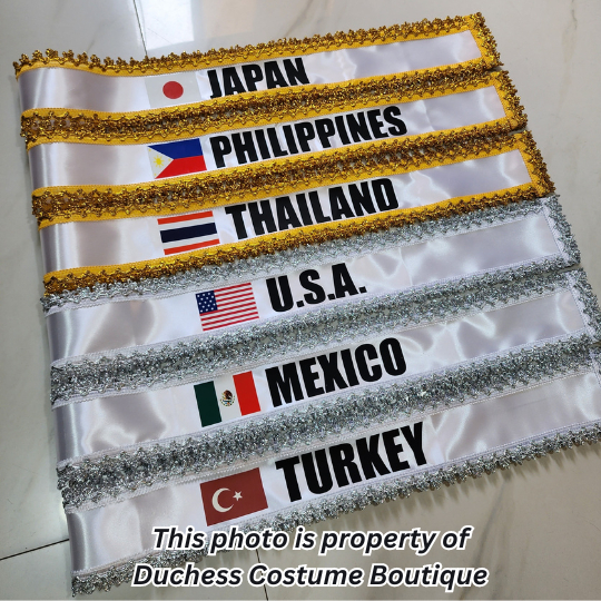 United Nations Sash PREMIUM Full Length Sash (front to back) UN SASH ONLY | Shopee Philippines
