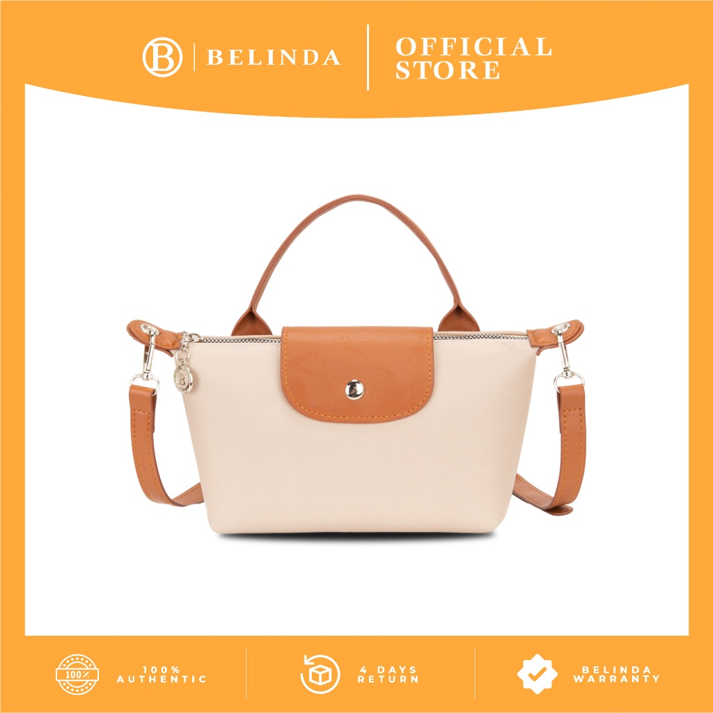BELINDA Sling Bag For Woman PU Leather 2Way Korean Fashion Cute Mini ...