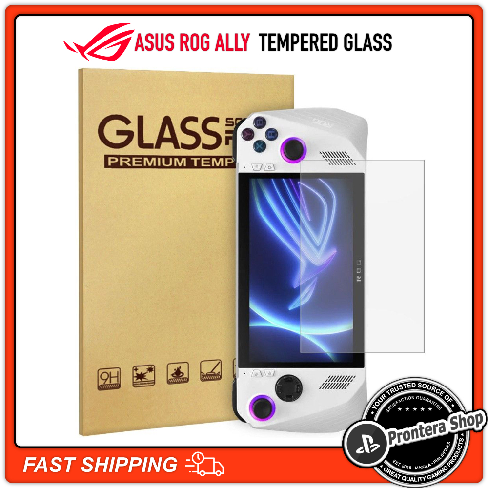 Asus ROG Ally Premium Clear Tempered Glass Screen Protector | Shopee ...