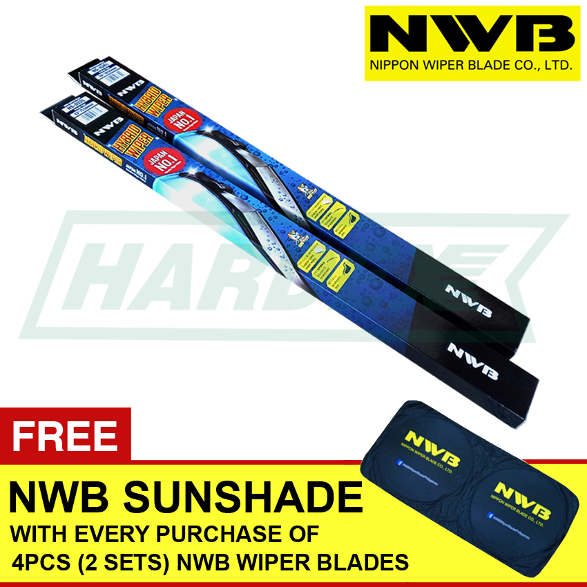 NWB HYBRID Wiper Blade for Nissan NV350 2015-2018 (SET) | Shopee Philippines