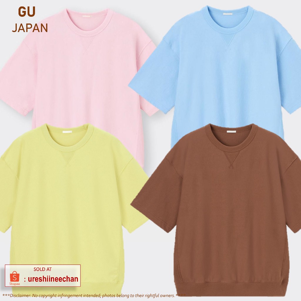 GU Japan Sweatshirt (5/8 sleeve) | Shopee Philippines
