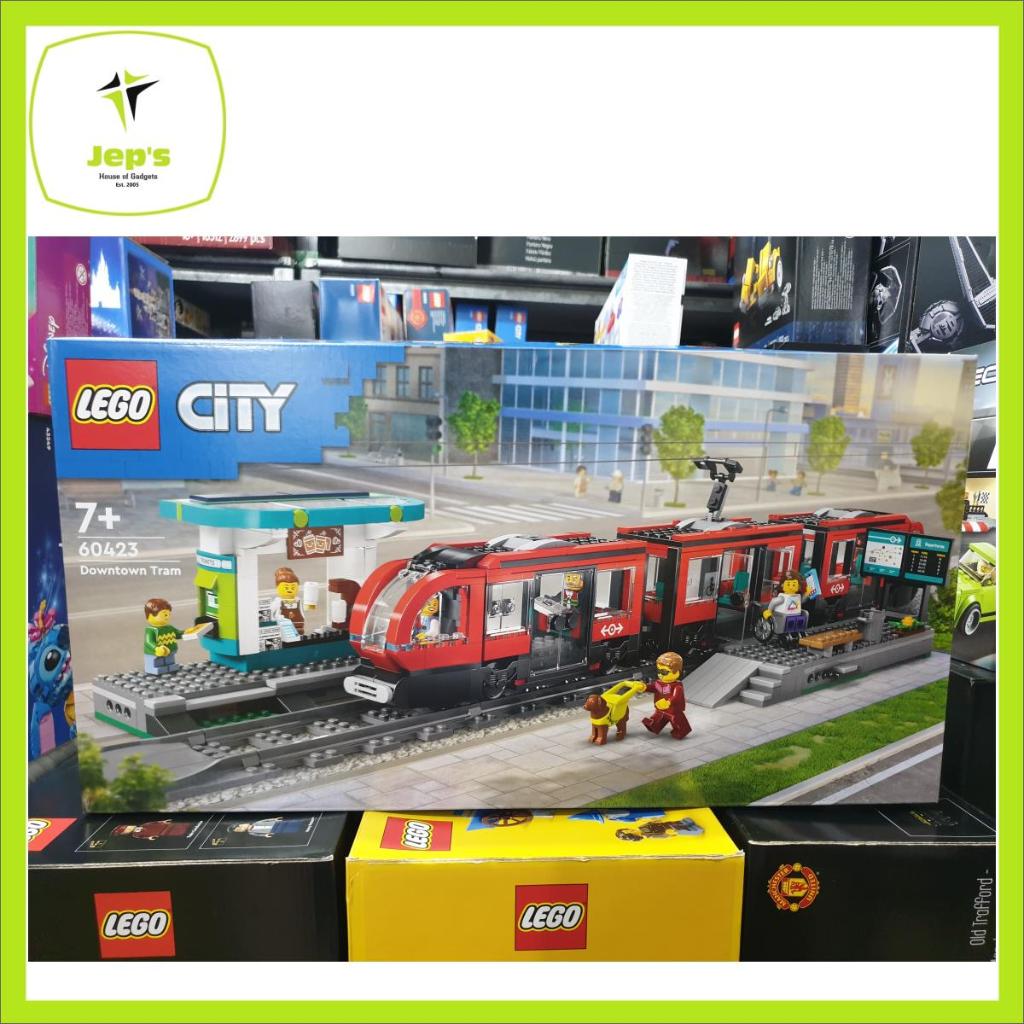 Lego City 60423 Downtown Tram (2024) | Shopee Philippines