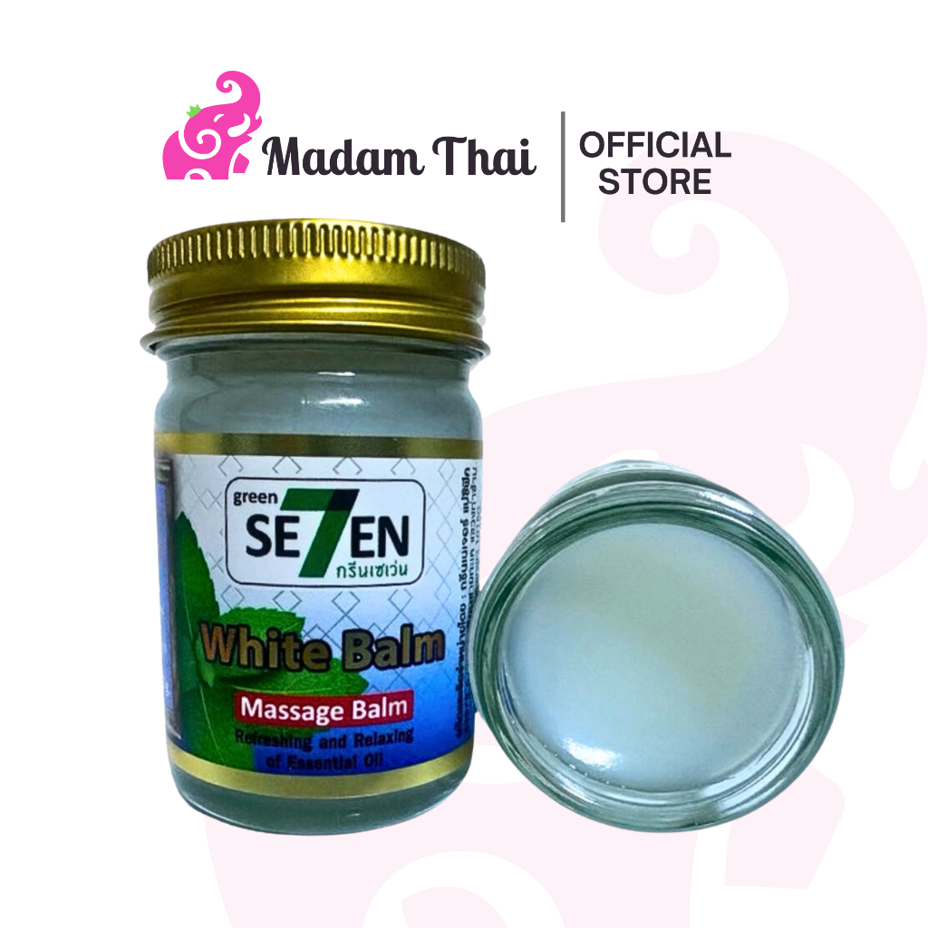 Green 7 White Balm BIG SIZE Moisturizing Herb Massage Balm ORIGINAL ...