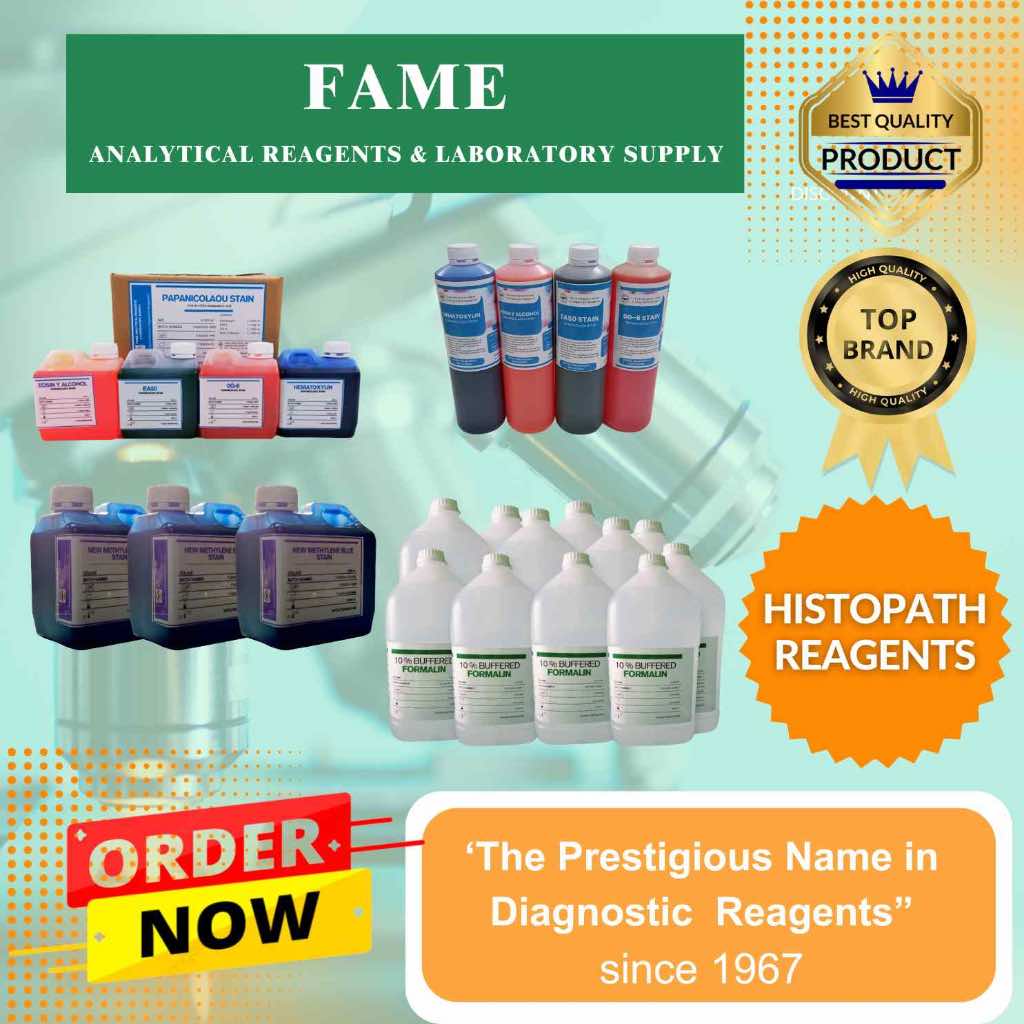 PAPANICOLAOU STAIN COMPLETE SET FAME ANALYTICAL STAT TECHNIC ...