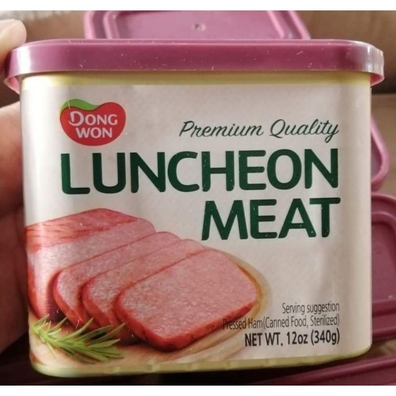 LOTTE,HANSUNG,DONGWON, Korean Luncheon Meat 340g | Shopee Philippines