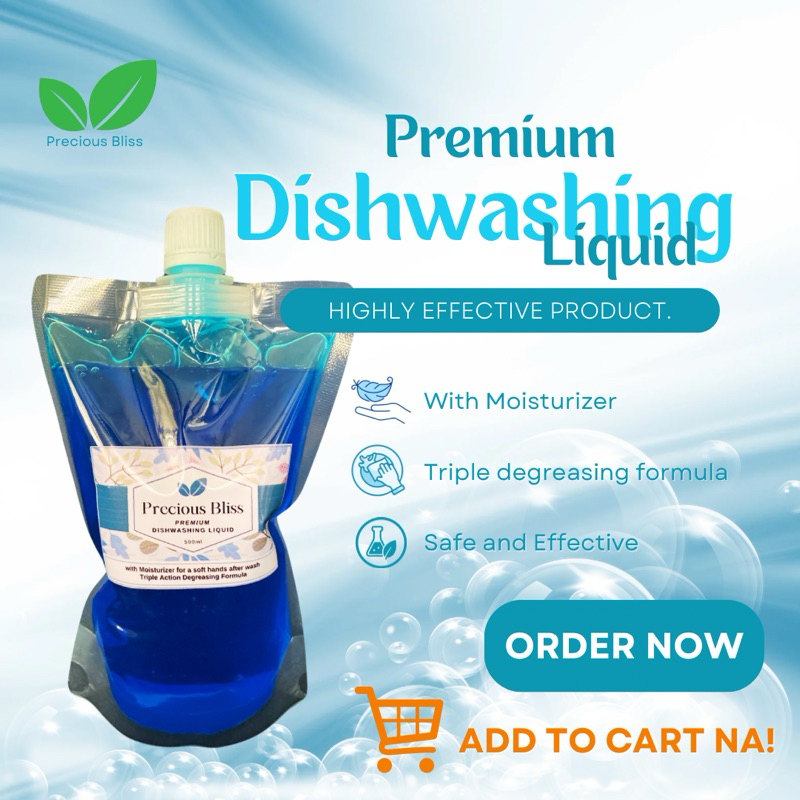 Dishwashing Liquid Premium 500ml Pouch | Shopee Philippines