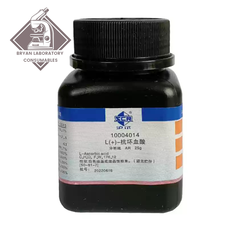 L(+)-Ascorbic Acid AR Analytical Pure 25g 100g CAS:50-81-7 | Shopee ...