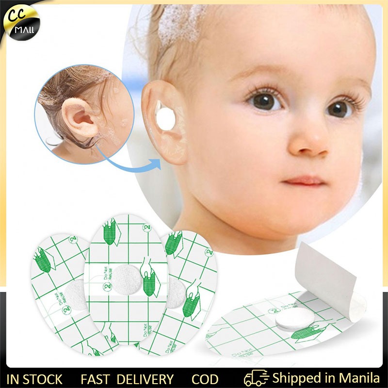 Newborn baby bath waterproof ear stickers disposable earmuffs for ...