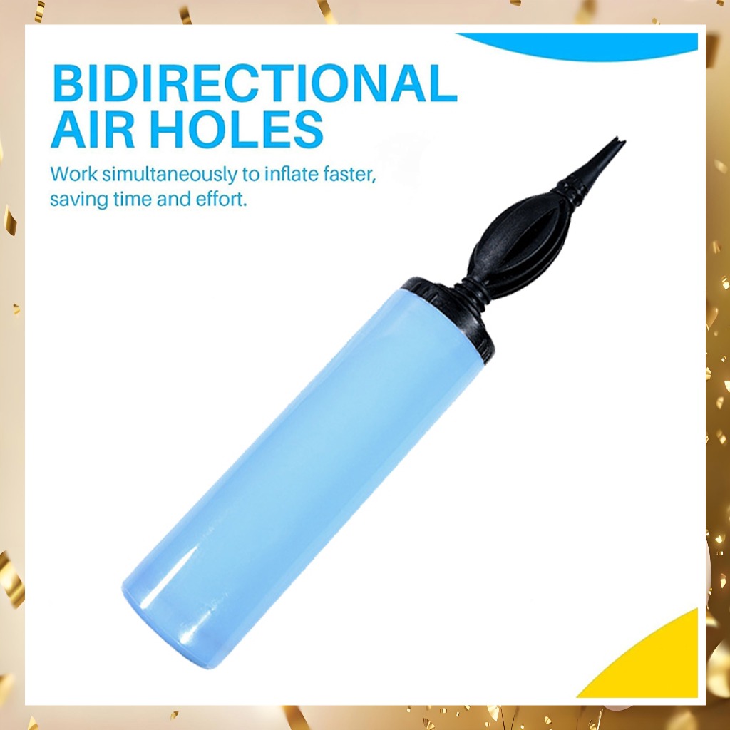 Balloon Air Pump Ball Inflator Hand Push Manual Balloon Pump Bithday ...