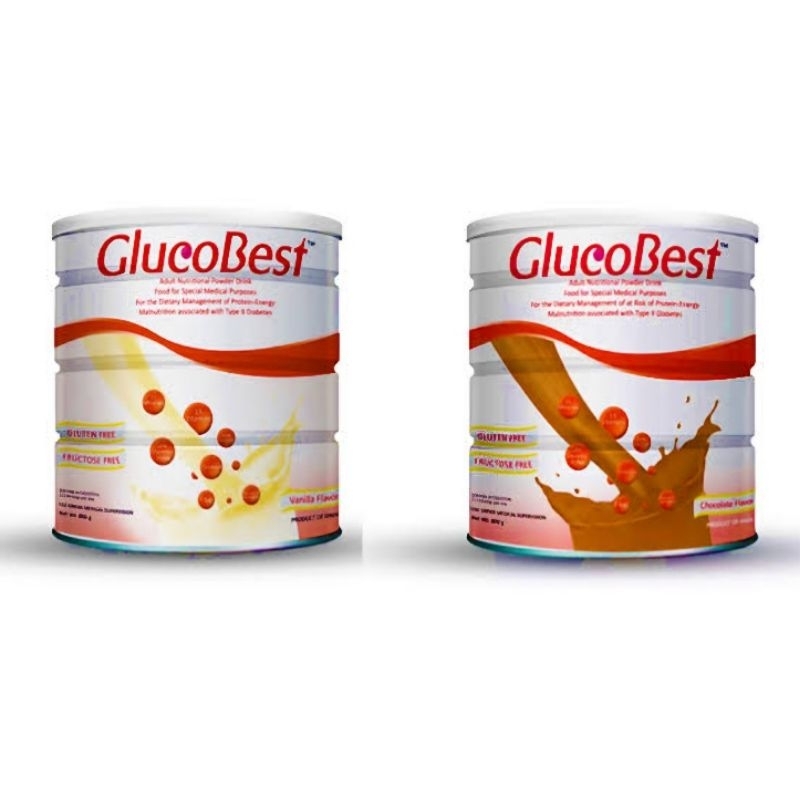 GlucoBest Vanilla/Chocolate Flavor 800 g | Shopee Philippines