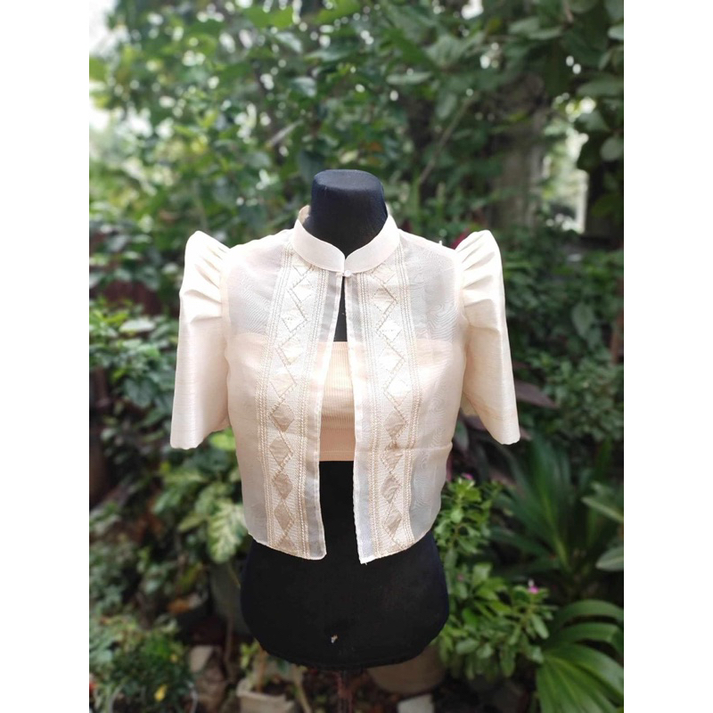 BOLERO AND INNER SATIN MODERN FILIPINIANA | Shopee Philippines
