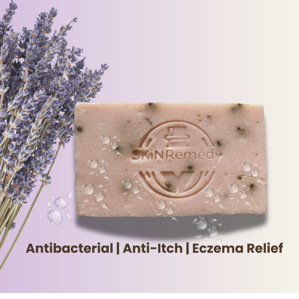 Dreiam CalaLav Calamine Lavender Anti-Itch Soap for Eczema, Allergy ...