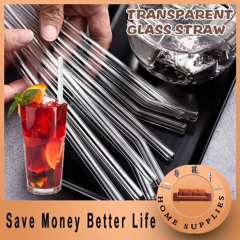 【Better Life】1pc Reusable Glass Straight Pipe Elbow Pipe Elbow Pipe ...