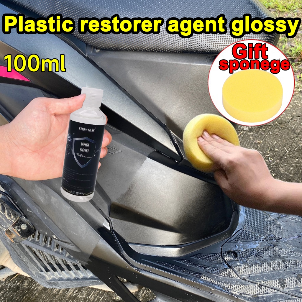 【NEW】CARSTAR Car Wax Glossy Motorcycle Plastic Shine Polisher Wax Car ...