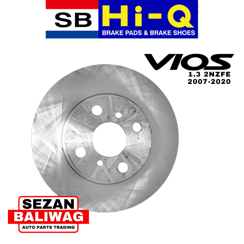 HI-Q FRONT BRAKE DISC ROTOR TOYOTA YARIS VIOS 1.3 2007-2020 SD4003 ...