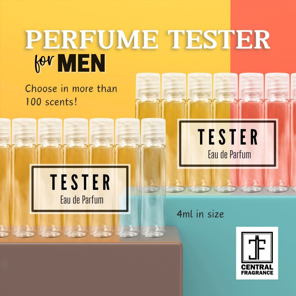 4ML PERFUME TESTER (MEN) | Shopee Philippines