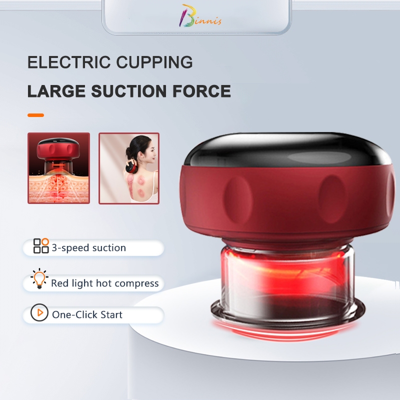 Binnis 3 in 1 Cupping therapy Set Electric Dynamic Cupping Cellulite ...
