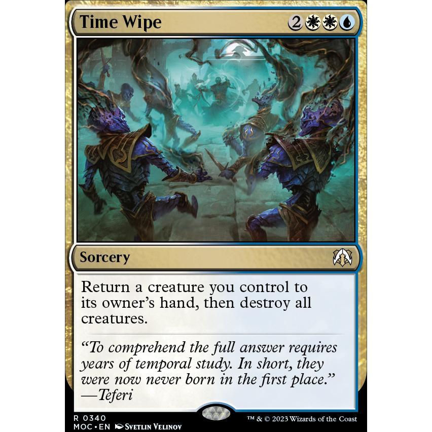 MTG - Time Wipe (MOC) | Shopee Philippines