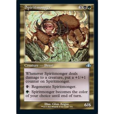 Spiritmonger (Retro Frame) - Dominaria Remastered (DMR) | Shopee ...