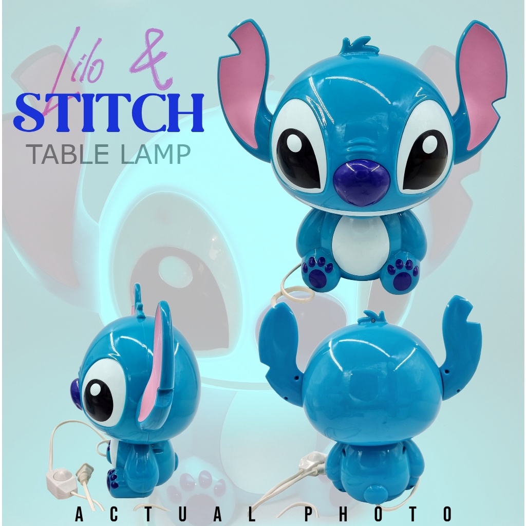 Lilo & STITCH night table lamp | Shopee Philippines
