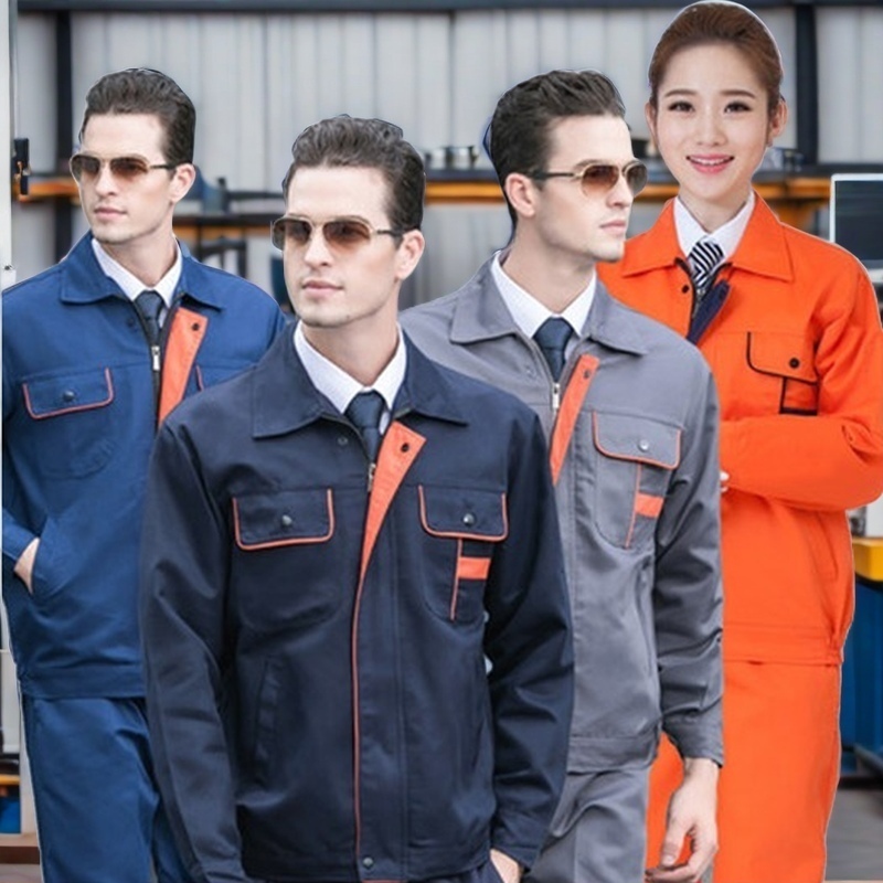 Safety Jacket Workwear Work Clothes Uniforms Men Women Tops Jacket ...