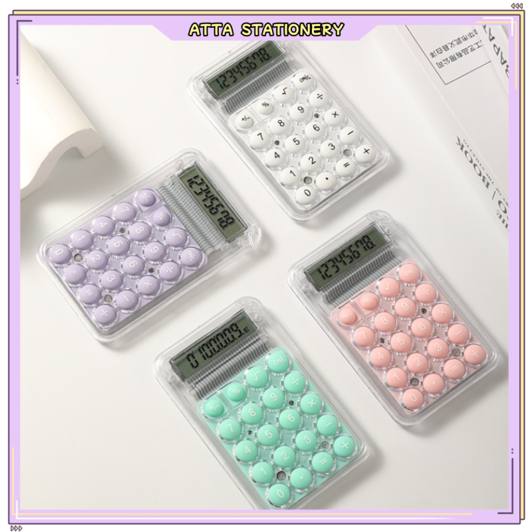 1PC Mini Candy Color Calculator 1020 Portable Student Office Calculator ...