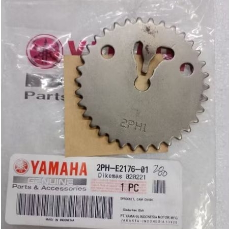 SPROCKET CAM CHAIN YAMAHA MIO I 125 M3/MIO SOUL I 125 GENUINE PARTS 2PH ...