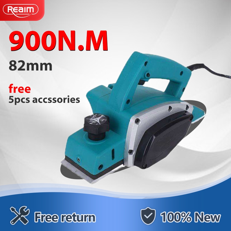 REALM 900W Electric Wood Planer for Wood Original 82mm | Shopee Philippines