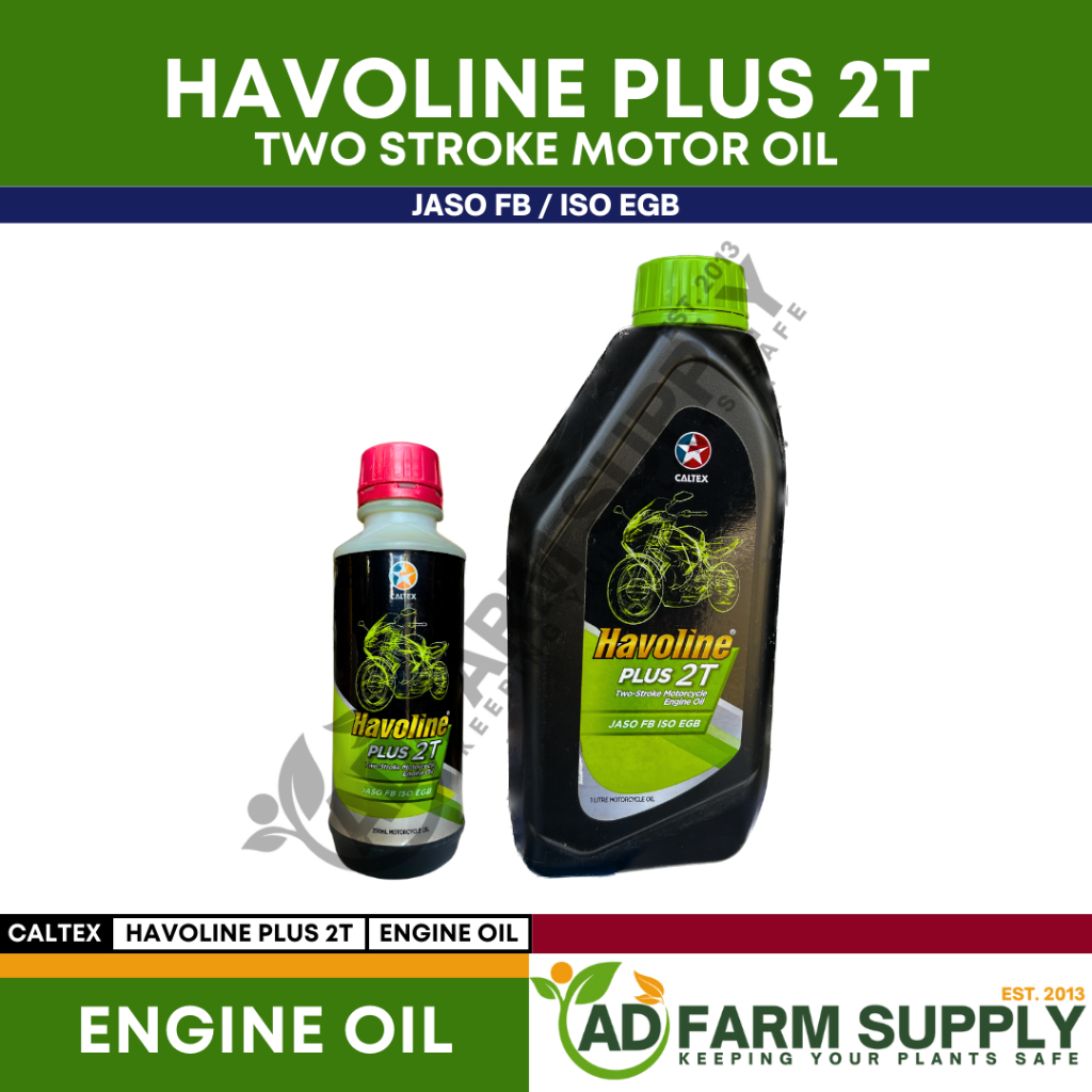 CALTEX HAVOLINE PLUS 2T OIL - Genuine High Quality Two Stroke Engine ...