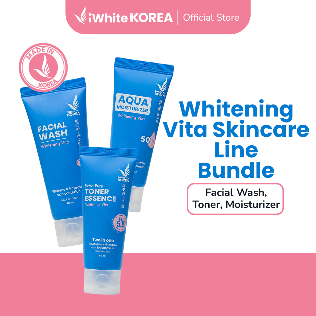 iWhite Korea Whitening Vita Line Bundle | Shopee Philippines