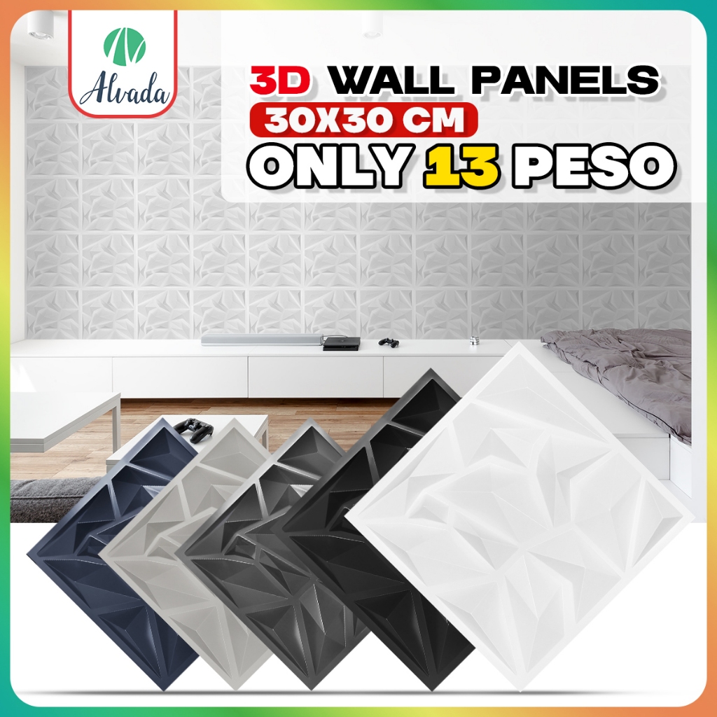 Pvc Wall Panel 3D Wallpaper Wall Design decor Home Living Room ...