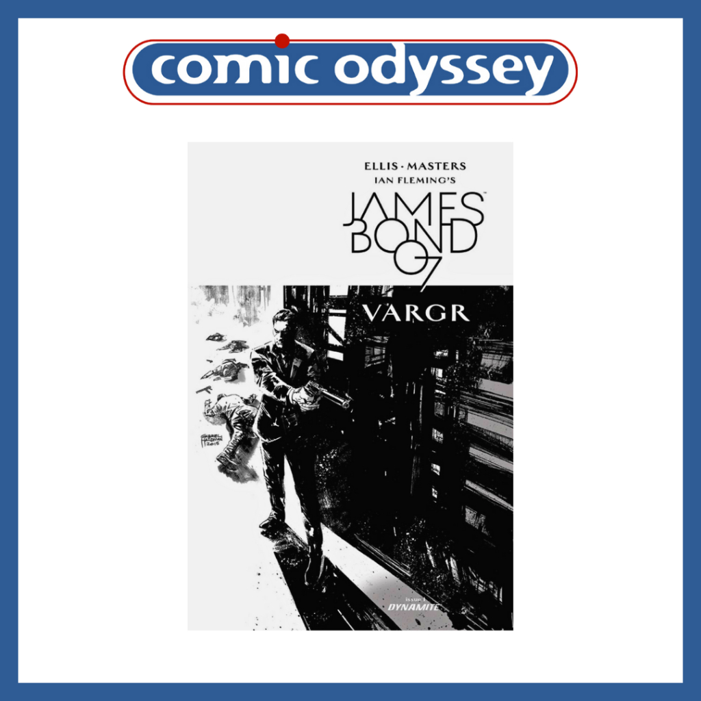 JAMES BOND #1 (2015) Gabriel Hardman B&W Limited Cover | Shopee Philippines