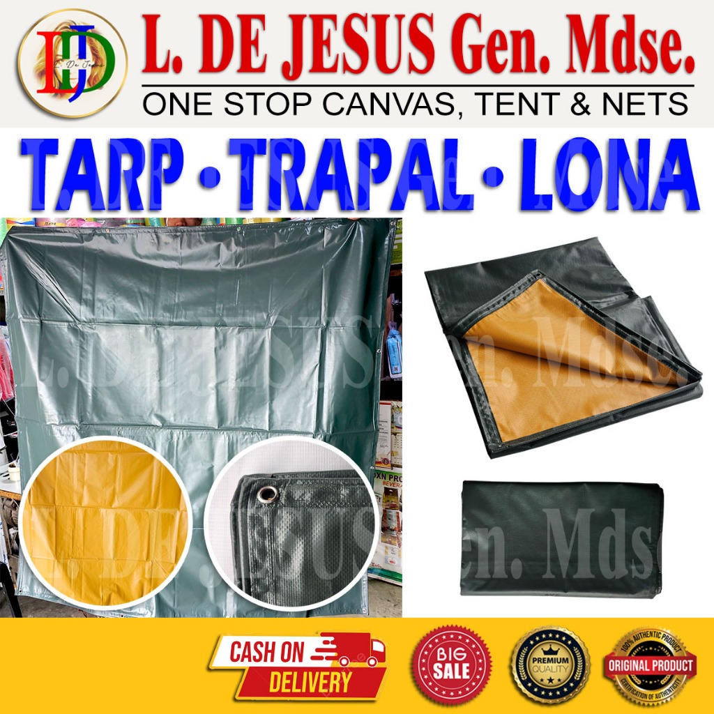 LDJ BIG Size S400 Lona Trapal Tarapal Tarpaulin Tolda Waterproof ...