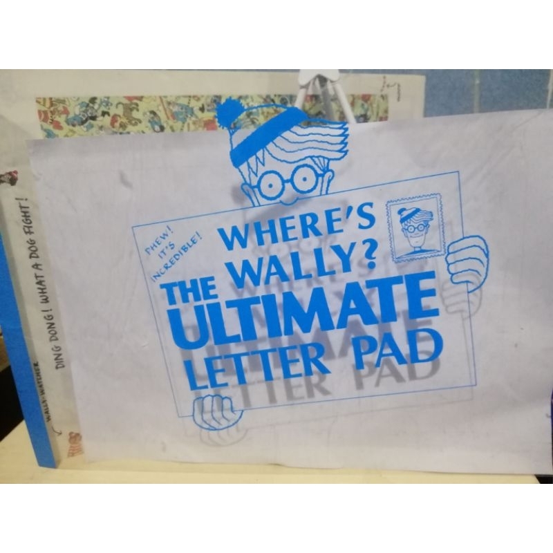 Vintage Wheres Wally Memo pad | Shopee Philippines