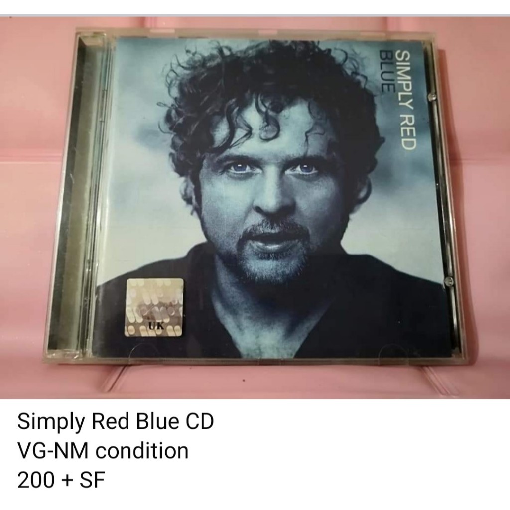 Simply Red Blue CD (unsealed) | Shopee Philippines