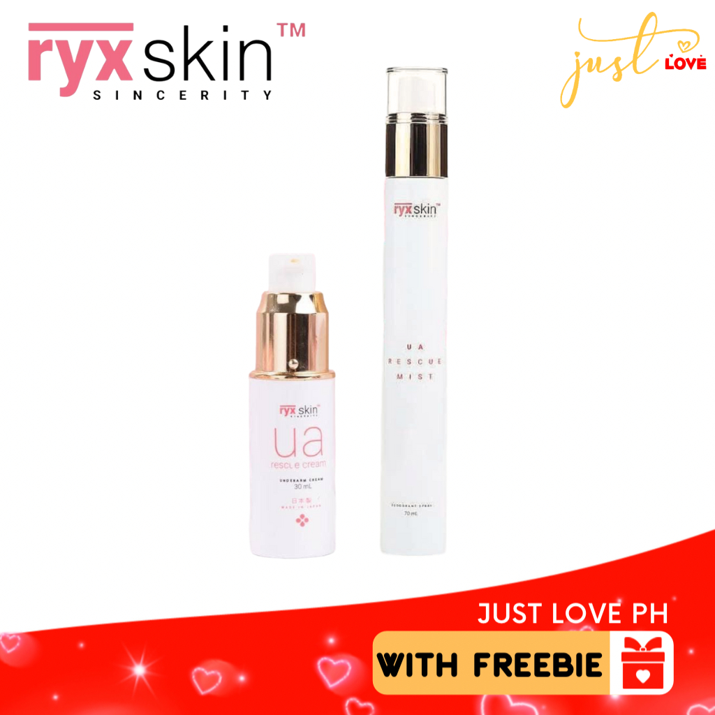 RyxSkin UA Rescue Cream | Ryx Underarm Rescue Mist | Shopee Philippines